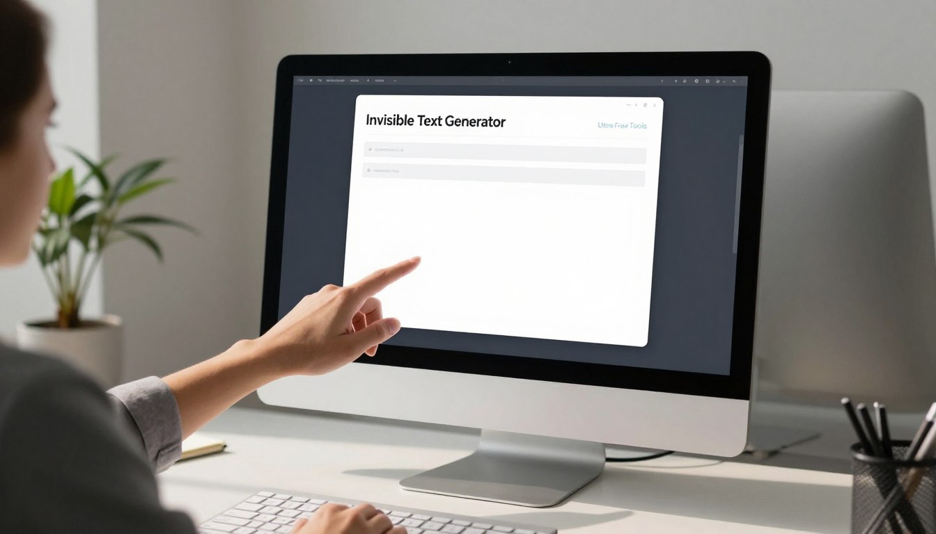 Invisible Text Generator